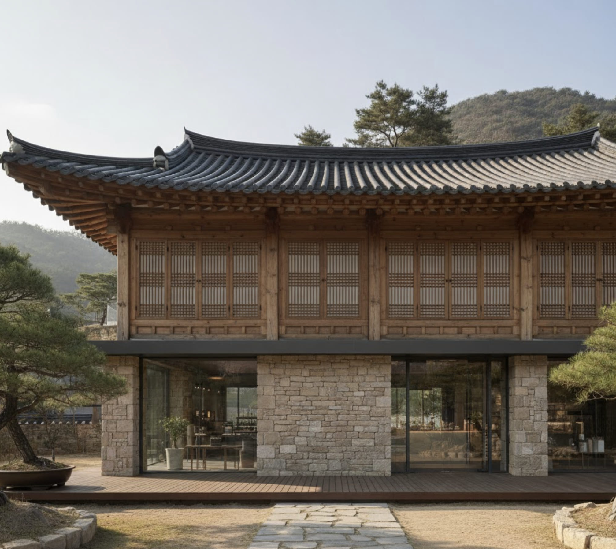 AI가 재해석한 한옥 구조로 만든 브랜드 공간 브랜딩 전략 - MONTHLY EDITION
